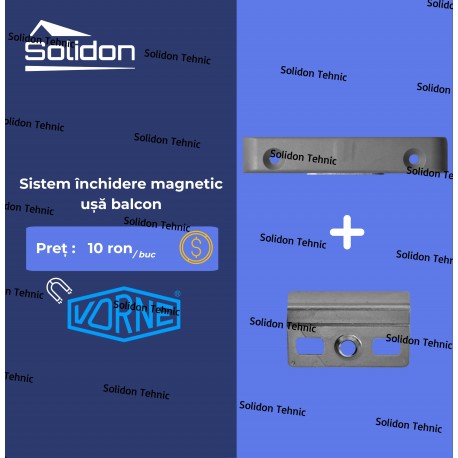 Sistem inchidere magnetic usa balcon Vorne