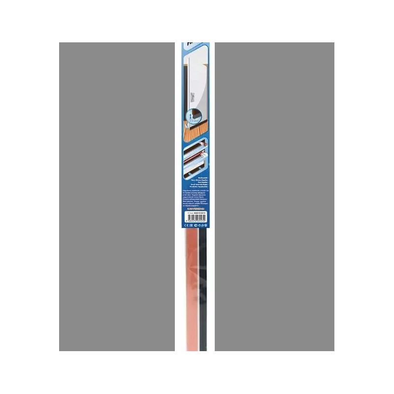 Perie adeziva pentru etansare usa, maro, 100 cm x 4,5 cm - Accesorii ...